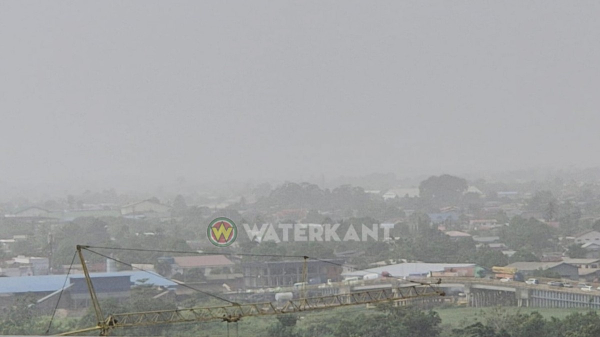 Saharastof overgewaaid naar Suriname - Waterkant