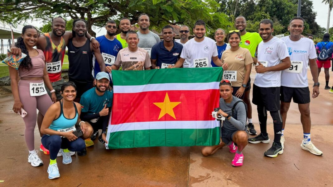 Suriname sterk vertegenwoordigd bij semi-marathon in Saint-Laurent ...